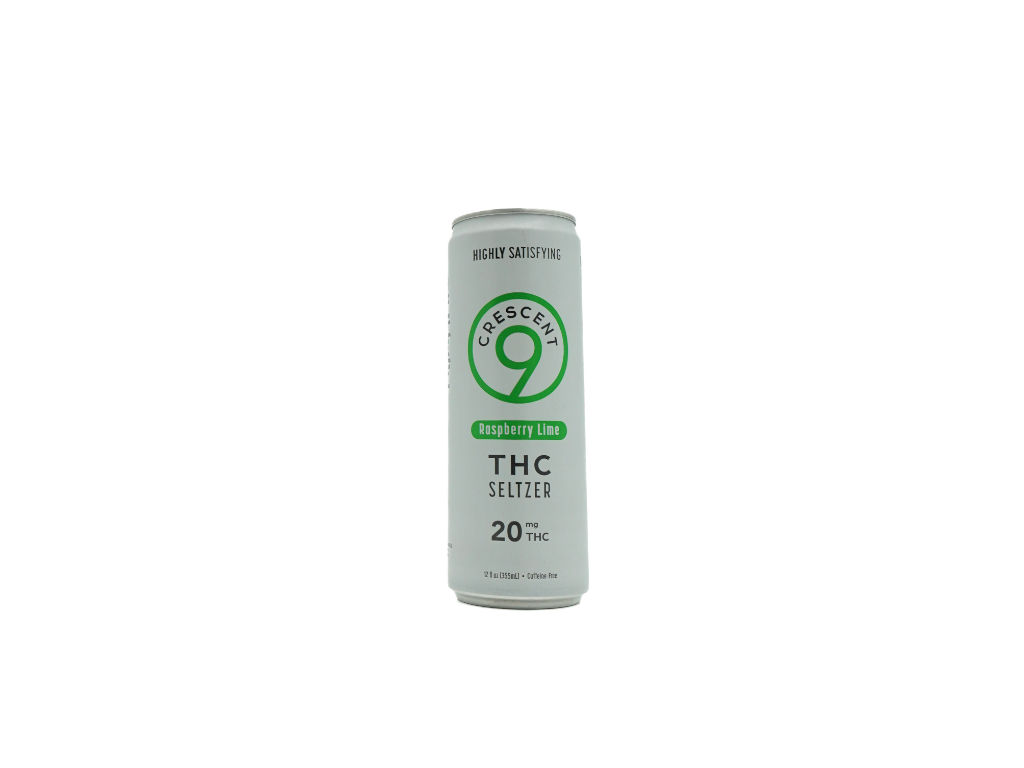 Crescent 9 Seltzer 20mg (Raspberry Lime) – FLYT